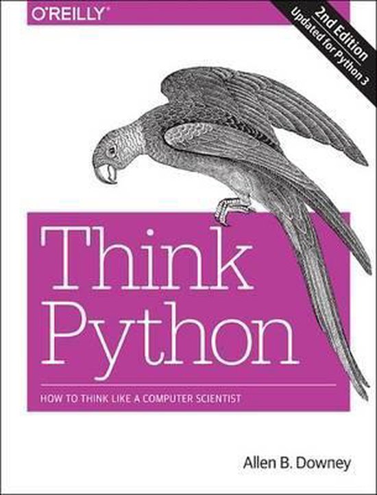 Think Python 2e 9781491939369 Allen B Downey Boeken