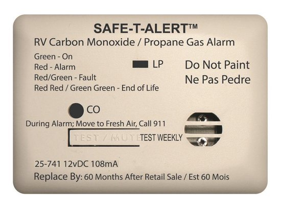 Gas Alarm & Koolmonoxide 12V opbouw unit Wit | bol