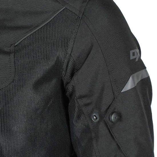 MOTOBLOUZ Motorjas STROKE AIR 3 IN 1 LADY vrouw|4-seizoenen|Zwart/Zwart ...