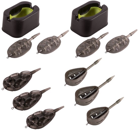 Ultimate Mega Method Feeder Set (12pcs) - Method Feeder | bol