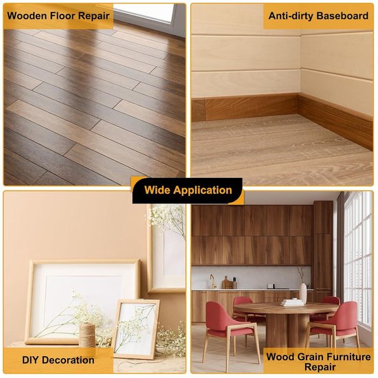 MK Stoer- Houtreparatiepatchband - Zelfklevend - 31,8 inch x 33 ft ...