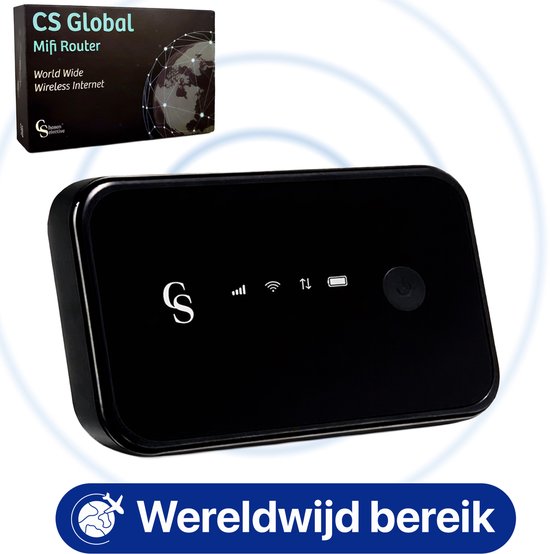 CS Global Mifi Router – Mifi – Wereldwijd Bereik – 4G Router – 4G ...