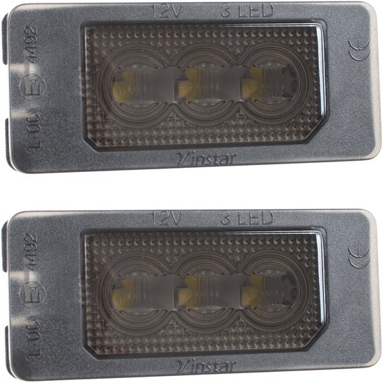 Modecar LED Kentekenplaatverlichting - Rookglas - Plug & Play | bol
