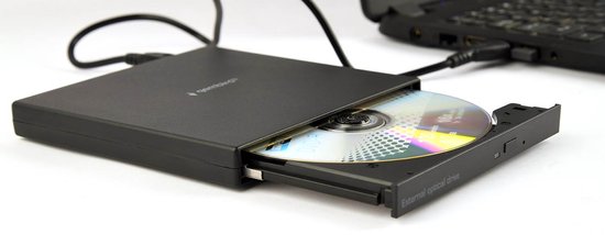 Gembird Extern DVD±RW-station - USB 2.0 - CD/DVD brander/lezer - DVD ...