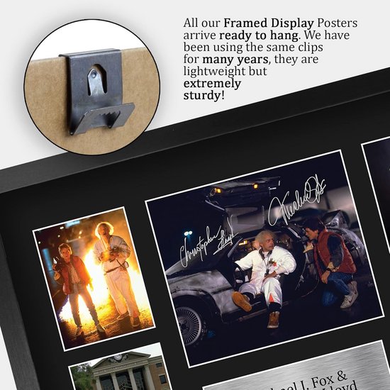 Ingelijste Filmposter Replica Handtekening Klassieke Filmscène - A3 ...