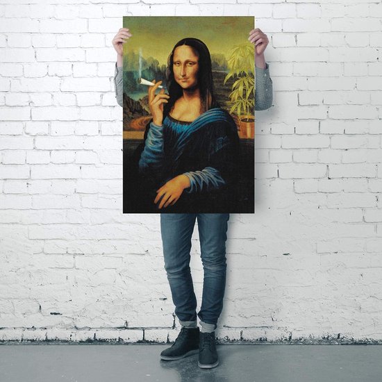 Mona Lisa Poster voor Kunstliefhebbers en Decoratie - Groot Formaat ...
