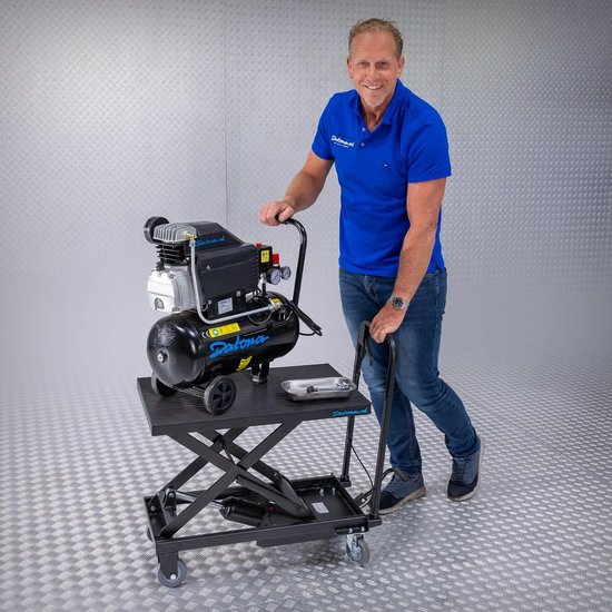 Mobiele Hydraulische Hefkar - Werktafel met Voetpedaal - Max. 300 kg | bol