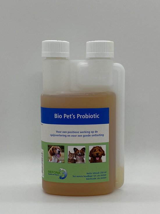 Bio Pet's Probiotic 250ml - probiotica voor hond en kat - voor goede ...