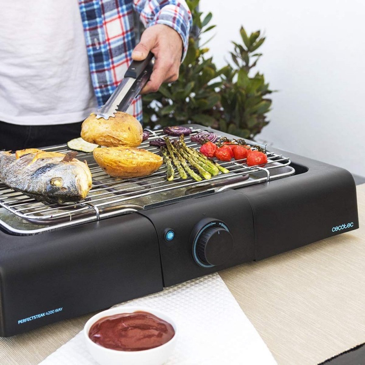 Elektrische Barbecue Cecotec PerfectSteak 4200 Way 2400W | bol