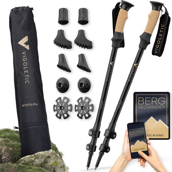 Luxe Nordic wandelstok - Nordic walking stokken - wandelen bergen ...