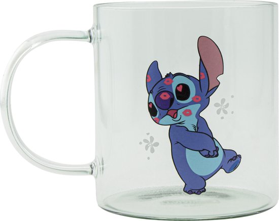 Disney - Stitch Glass Mug | bol.com