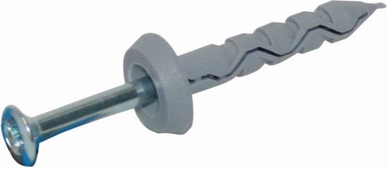 GB Slagplug - 5x50mm - 8x50mm (Per 100 stuks) | bol