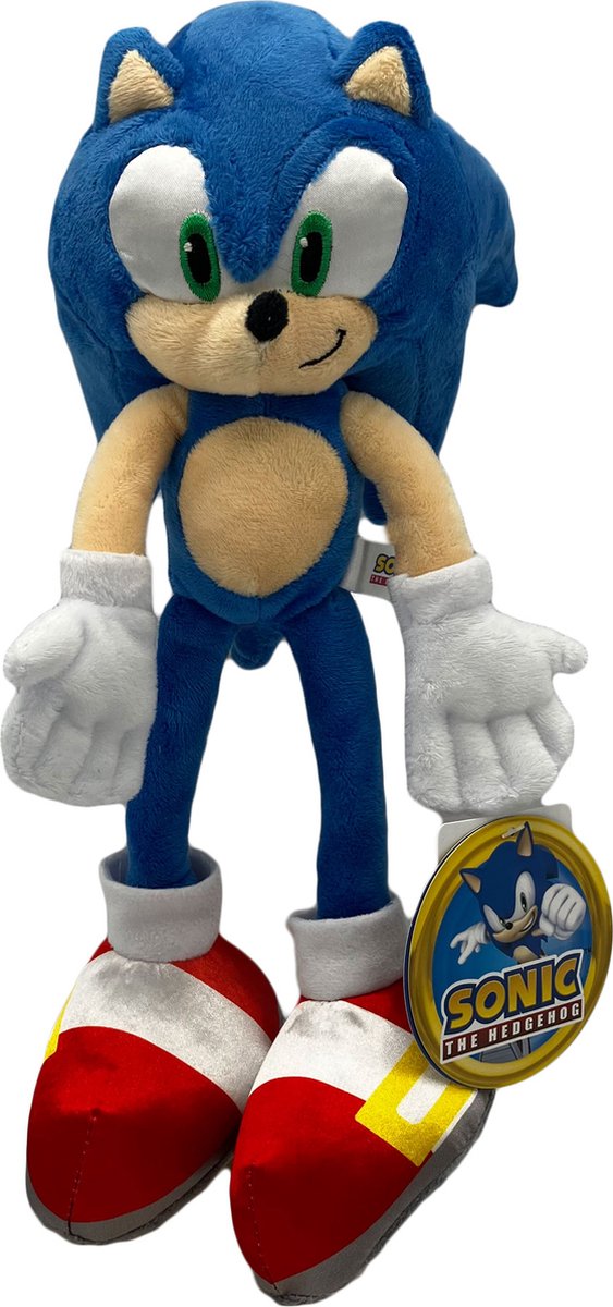 Sonic the Hedgehog 2 - Knuffel - Sonic the Hedgehog - Pluche - Blauw ...