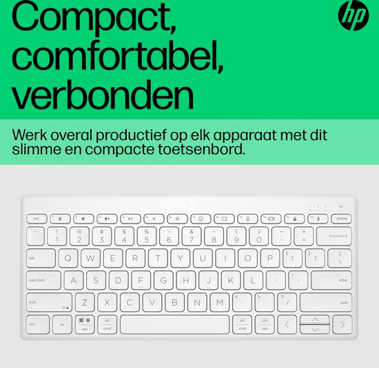 HP 350 Compact Multi-Device Bluetooth Keyboard | bol.com