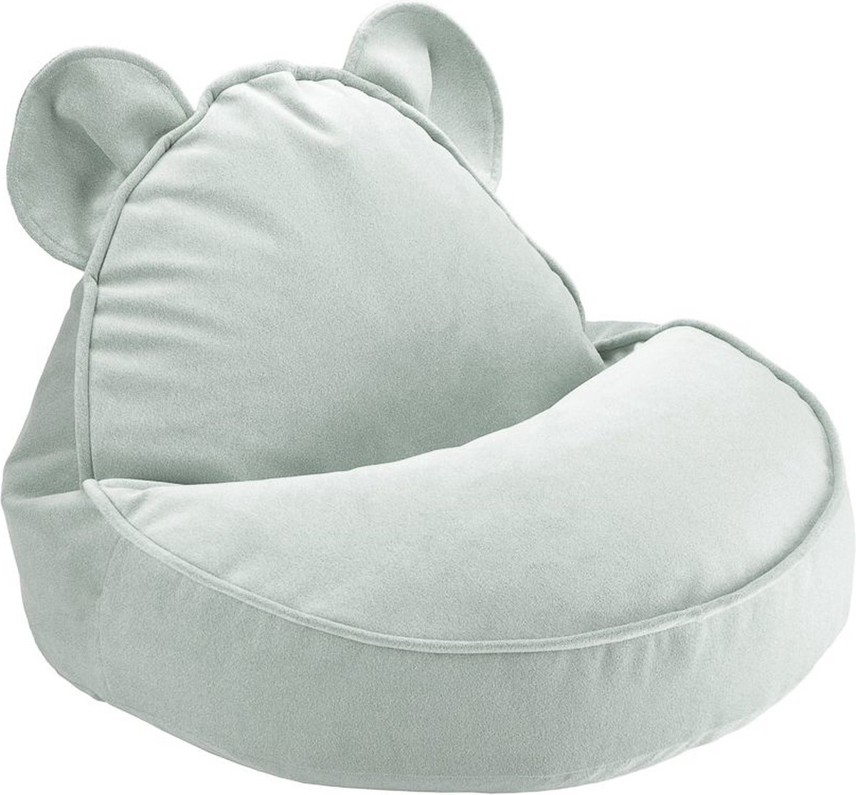 Wigiwama Zitzak Bear - Misty Green - beanbag teddy - uitwasbare hoes ...