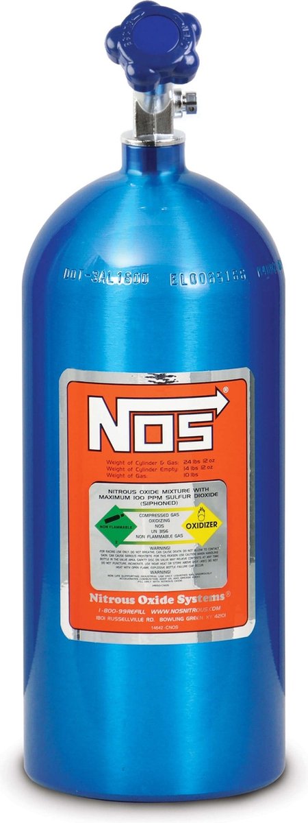 NOS Nitro Sticker - Racing, Lachgas N2O Systeem (6 x 7cm) | bol.com