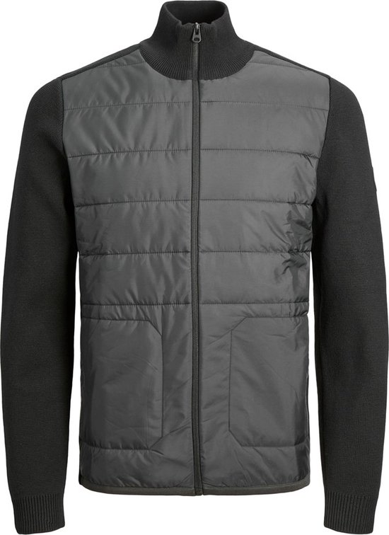 Jack & Jones Cardigan Vest Tech Black | bol.com
