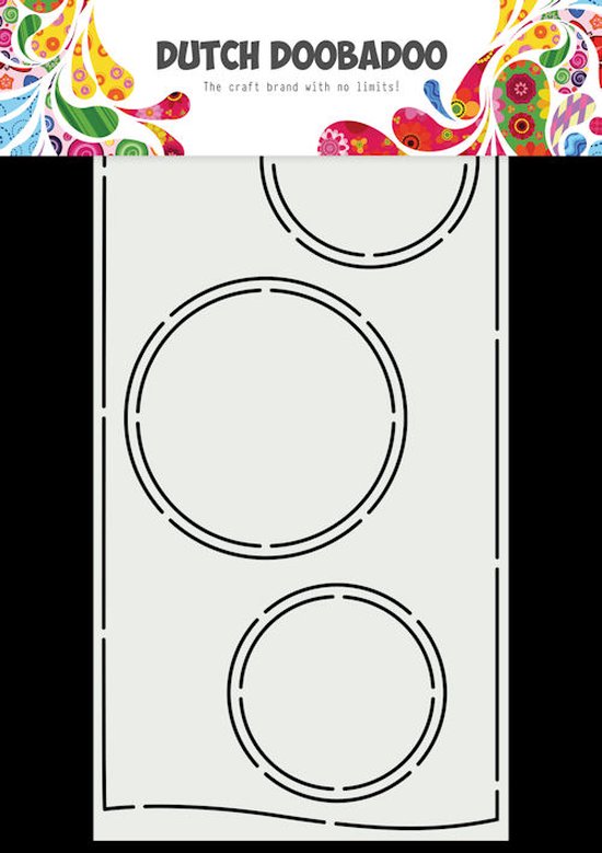 DDBD Card Art Circles Slimline | bol.com