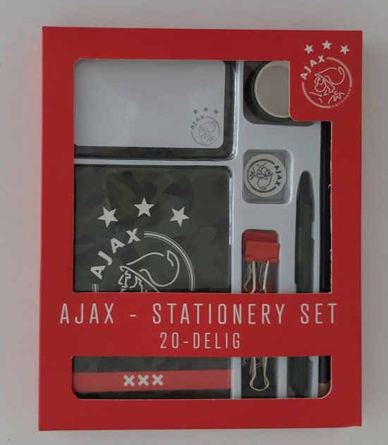Ajax Stationery Set - Schrijfwaren set - 20-DELIG - Washi Tapes ...
