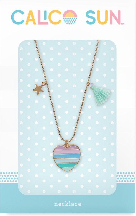 Calico Sun - Carrie Necklace Heart | bol.com