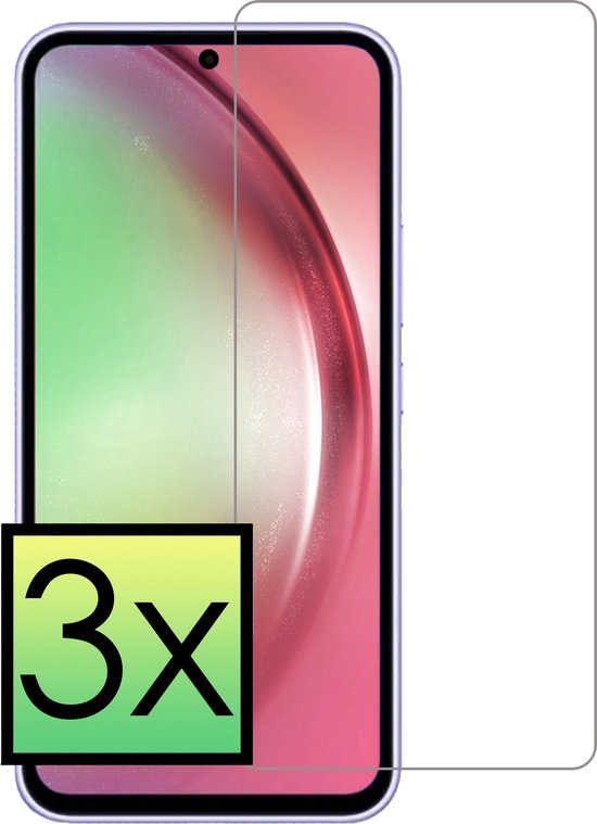 Screenprotector Geschikt voor Samsung A54 Screenprotector Tempered Glass Gehard Glas... | bol