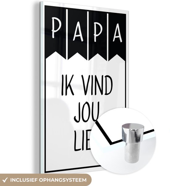 Schilderijen op canvas - Kado Man - Vaderdag - Quotes - 60x90 cm ...