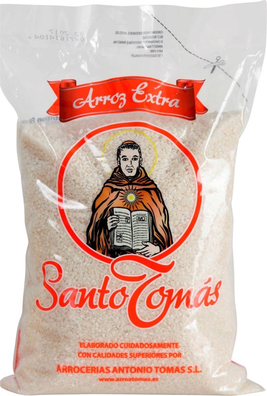 Santo Tomas Paella rijst - Zak 5 kilo | bol