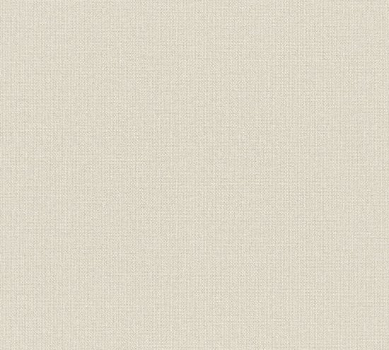 TEXTIELLOOK BEHANG | Uni - crème beige - A.S. Création Nara | bol