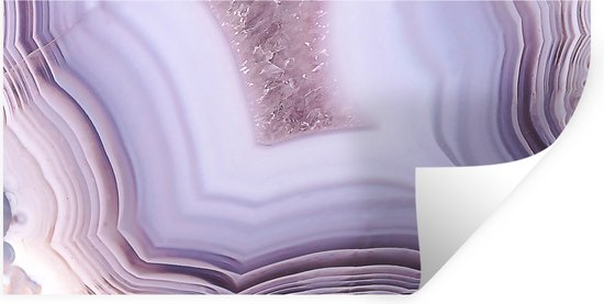 Abstract - Geode - Roze - Edelsteen 13 | bol.com