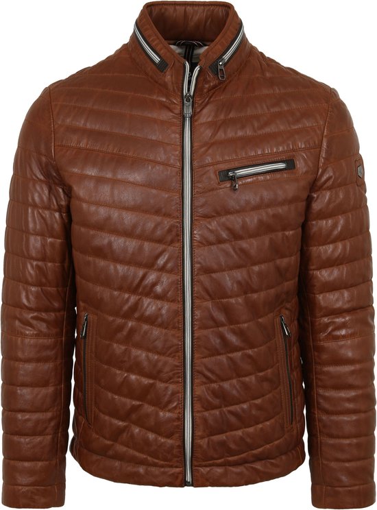 Milestone - Damiano Jas Bruin - Heren - Maat 54 - Modern-fit | bol