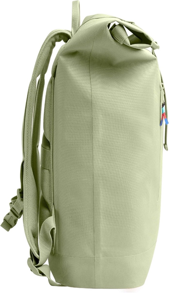 GOT BAG Laptop Rugzak / Rugtas / Laptoptas / Werktas - Rolltop - Groen ...