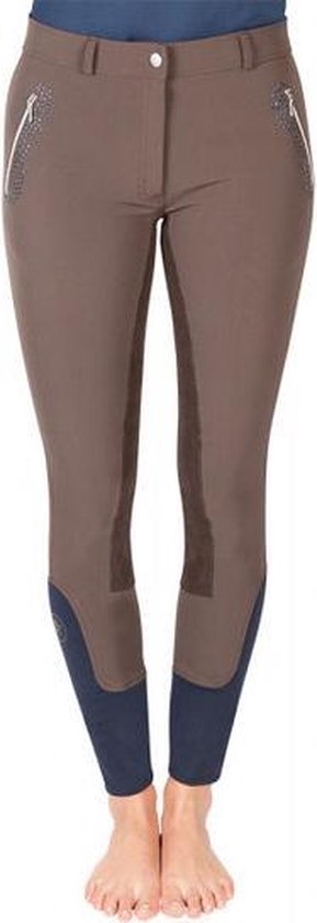 PFIFF rijbroek met volledig versterkt zitvlak Indira 38 bruin | bol.com