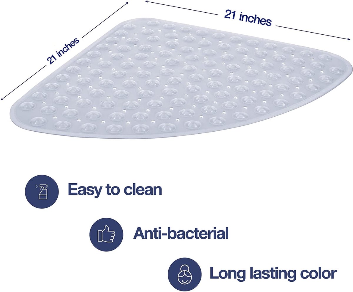 Tranquilbeauty® Douchemat Anti-Slip 53x53 cm - Anti-Schimmel ...