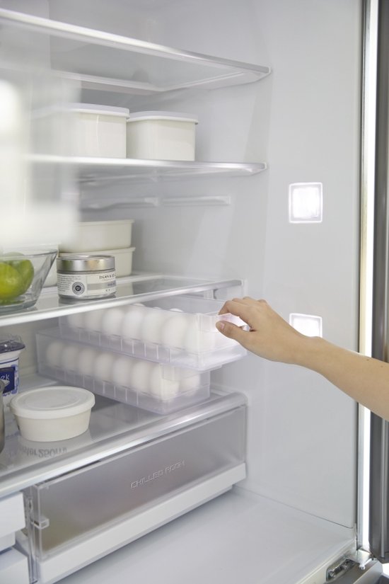 Yamazaki Fridge egg tray - Tower - White | bol.com