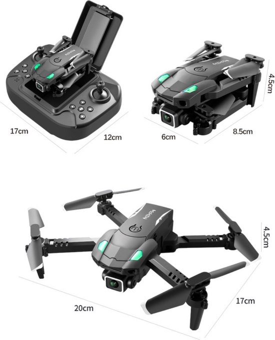 Drones Met Camera Voor Volwassenen - Mini Drone Met 2 Batterijen - Met ...