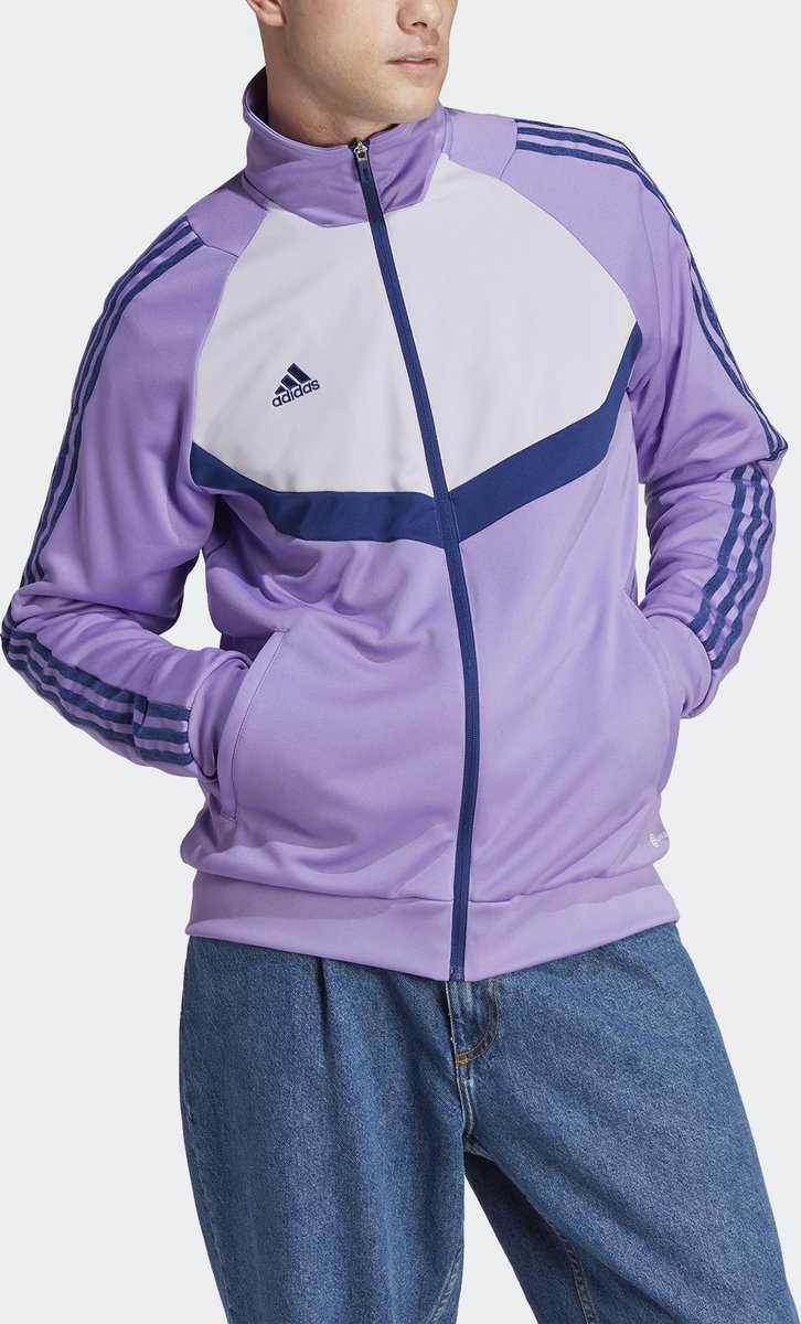 adidas Sportswear Tiro Jack - Heren - Paars - XS | bol.com
