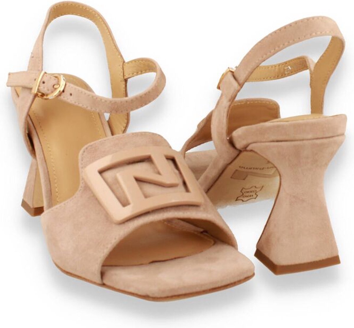 Nathan-Baume Dames Sandalen NUDE 36 | bol
