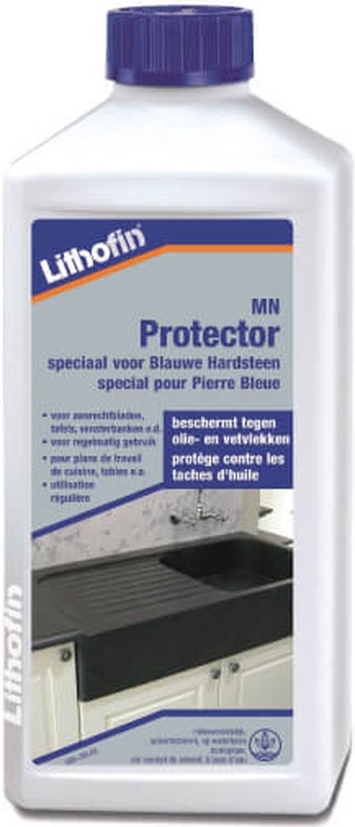 Lithofin Protector | Blauwe Hardsteen | Natuursteen onderhoud | bol.com