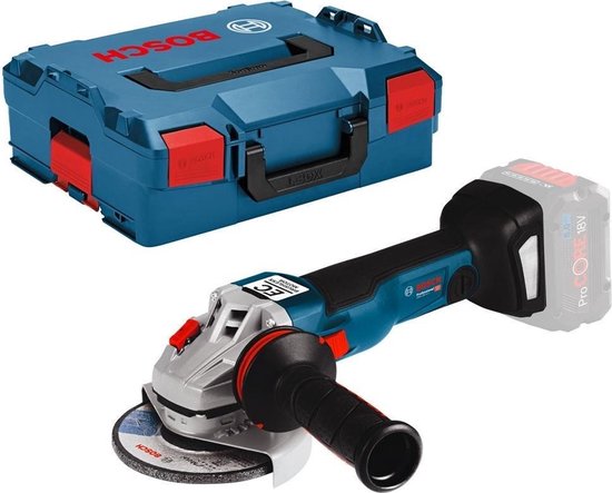 Bosch Gws 18v 10 C 18v Li Ion Accu Haakse Slijper Body In L Boxx