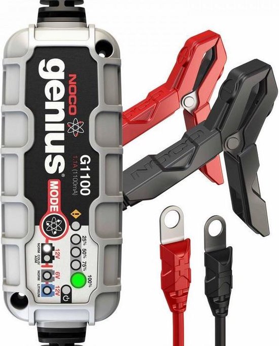 Noco acculader 6 V/ 12 V 1,1 A G1100 | bol.com