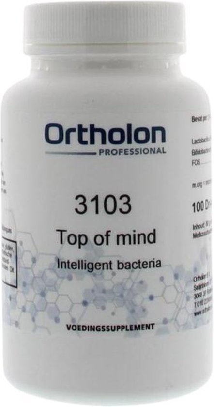 Ortholon Pro - Top of mind intelligent bacteria - 100 Capsules | bol.com