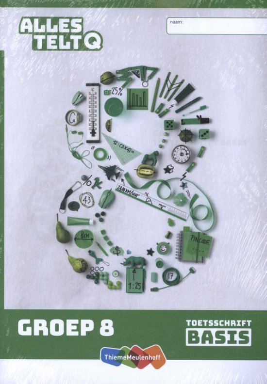 Alles telt Q Toetsschrift groep 8 (set a 5 ex) | 9789006238846 | Boeken | bol