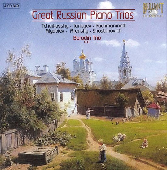 Great Russian Piano Trios [Box Set], Borodin Trio | CD (album) | Muziek | bol.com