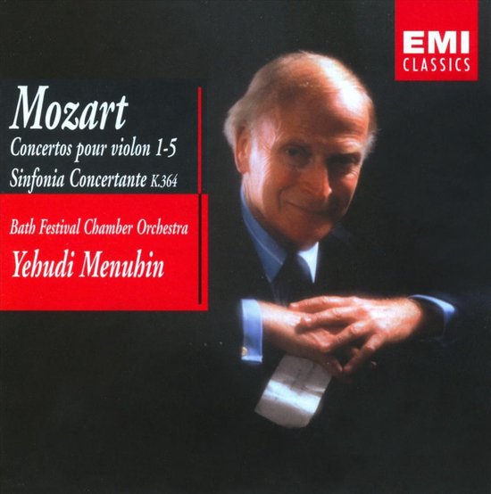 Mozart: Violin Concertos, Yehudi Menuhin | CD (album) | Muziek | bol