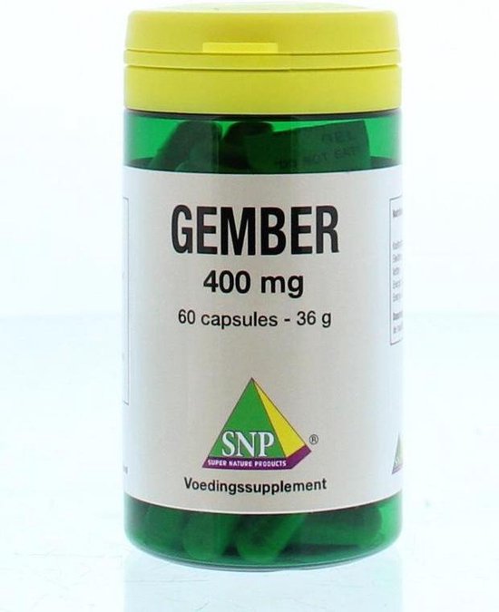 Gember 400 Mg - 60Ca | bol