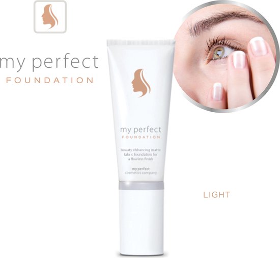 My Perfect Foundation, light, natuurlijke dekking voor alle huidtypes ...