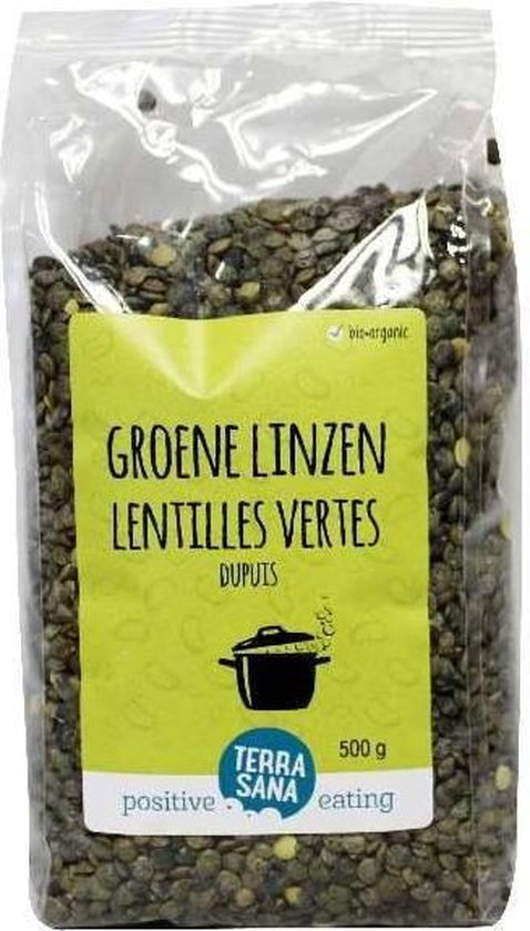 Terrasana Groene linzen dupuis 500 gram | bol