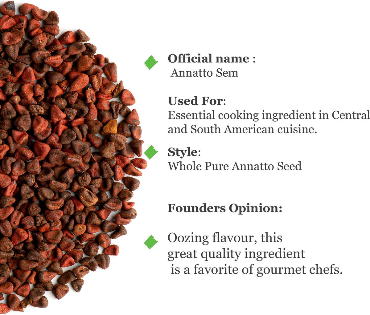 Anatto Zaad Heel Bio - Ook Wel Achiote Annatto Anato Of Achote Zaden ...