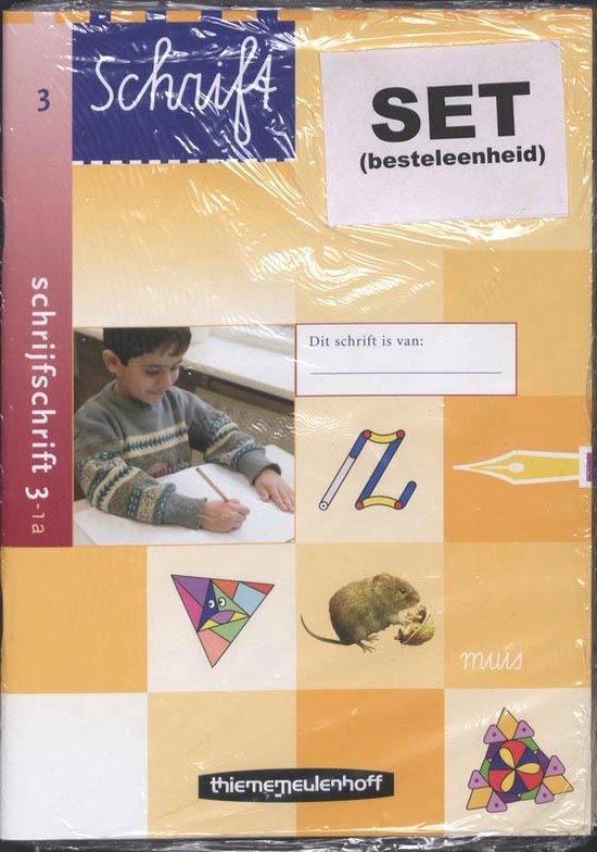 Schrift Schrijfschrift 3-1 A (set 5 ex) | 9789006620849 | Hamerling | Boeken | bol