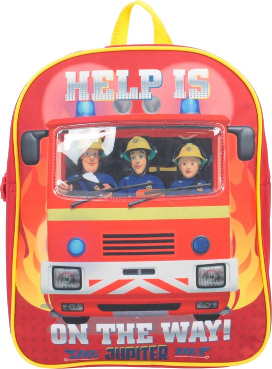 Brandweerman Sam Rugzak 8 Liter Rood | bol
